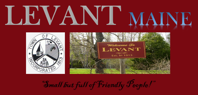DEPARTMENTS - Town of Levant, Maine